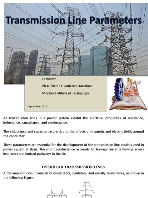 2 transmission line parameters pptx inductance electrical resistance and conductance
