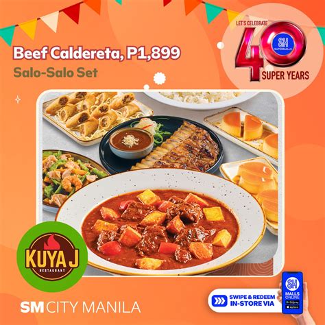 Sm Gather Your Friends And Loved Ones For Kuya Js Beef Caldereta