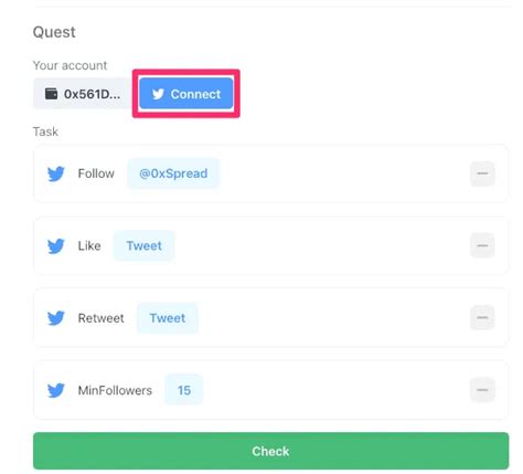 Spreadの使い方｜twitterを連携してnftをフリーミント ハラペー