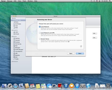 Guía Os X Server Mavericks Instalación Y Servicios El Blog De Jorge