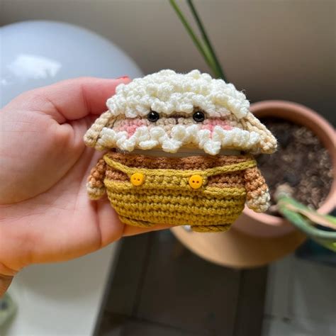 Crochet Car Key Case Sausage Mouth Key Case Big Mouth Key Case