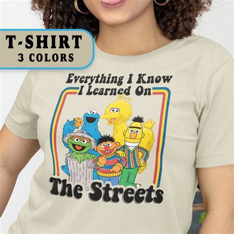 Everything I Know I Learned On The Street Svg Etsy