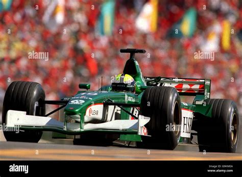Formula One Motor Racing Brazilian Grand Prix Luciano Burti Jaguar