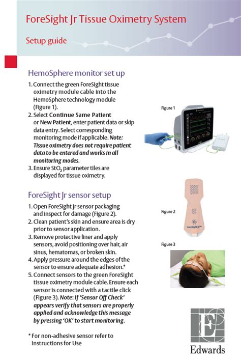 Foresight Jr Tissue Oximetry System Setup Guide