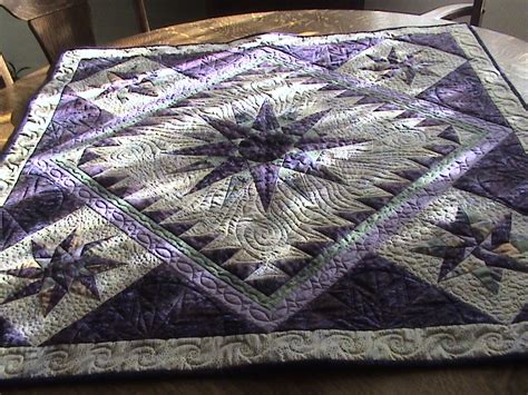 Piecemakers Mariners Compass Quilt