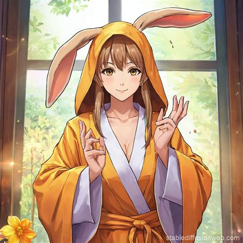 Fantasy Wizard In Simple Robe Stable Diffusion Online