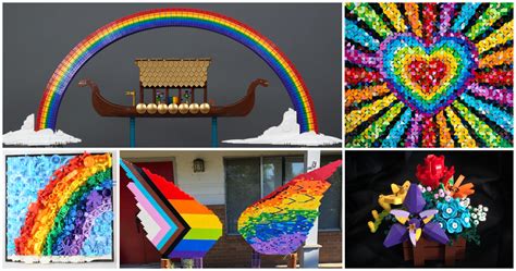 Lego Rainbow Roundup A Celebration Of Color Bricknerd All Things