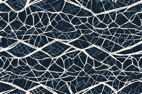 Premium Photo Vector Seamless Pattern Irregular Abstract Grid Texture