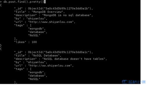 数据查询 蓝桥云课