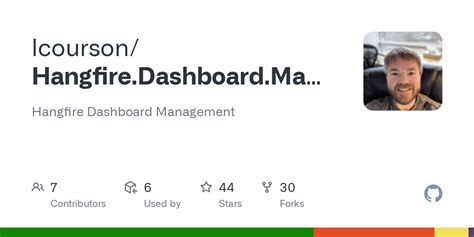 GitHub Lcourson Hangfire Dashboard Management V Hangfire Dashboard Management