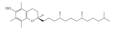 Molecular Structure Of α Tocopherol Download Scientific Diagram