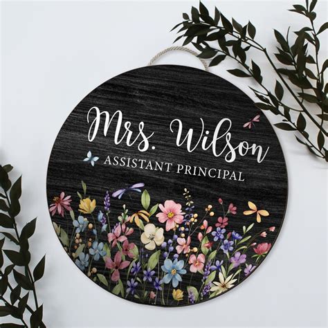Personalized Classroom Door Office Door Sign Welcome To Our Classroom