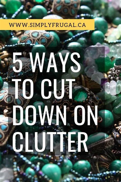 5 ways i cut down on clutter