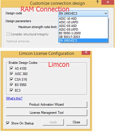 Comparison Between RAM Connection And Limcon RAM STAAD Forum RAM