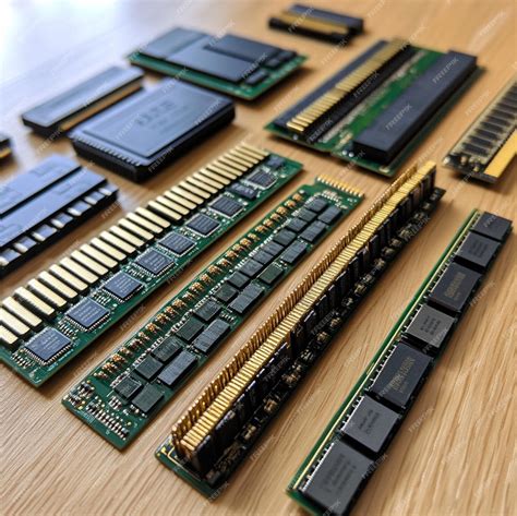 Comparison Of Different Types Of Ram Modules Like Ddr3 Ddr4 And Ddr5 Premium Ai Generated Image