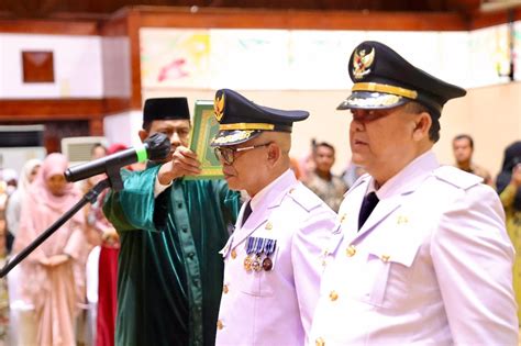 Asra Dan Murtala Dilantik Sebagai Pj Bupati Aceh Tamiang Dan Aceh Jaya