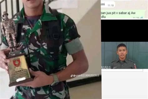 Viral Save Serda Herdi Chat Terakhir Sang Prajurit Tni Sebelum Tewas