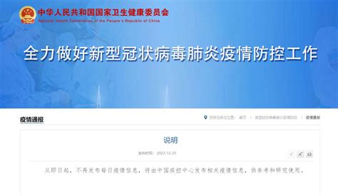 疫情蔓延数据失真 中国宣布停止发布每日疫情信息 — 普通话主页