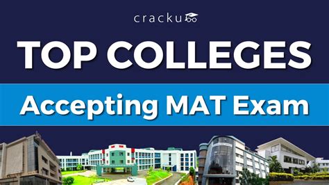 Top Mba Colleges Accepting Mat Exam Check Details Now