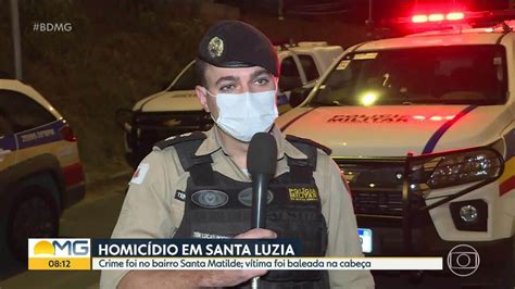 Vídeo Jovem morre após ser baleado na cabeça em Santa Luzia Bom Dia