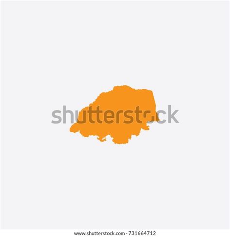 Map Limpopo South Africa Vector Illustration Stock Vector Royalty Free