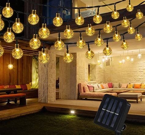 Lichterkette Solar Aussen Warmweiß LED Kaufland de