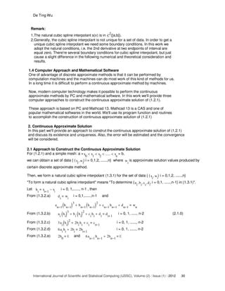 On Continuous Approximate Solution Of Ordinary Differential Equations PDF Computer Software