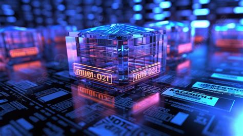 Digital Headlines A 3d Rendered Take On Cyber News Background Neon