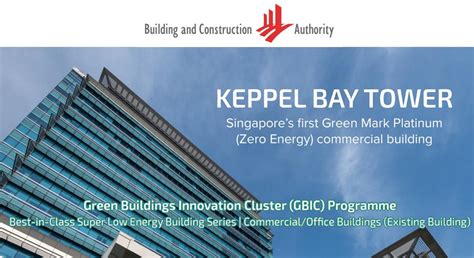 Keppel Bay Tower Singapores 1st Commercial Building Awarded With Bca