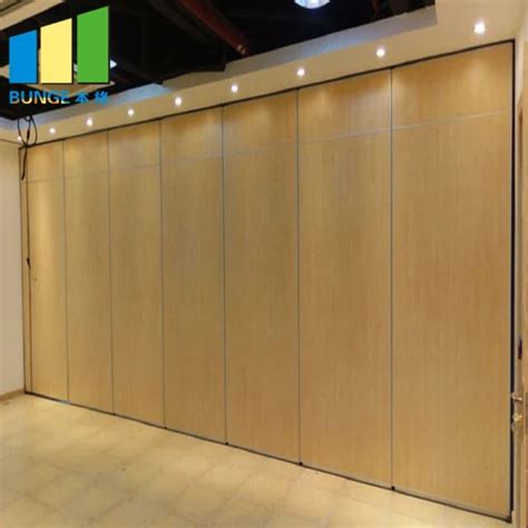 Meeting Room Movable Operable Sliding Folding Partition Soundproof Office Partition Walls