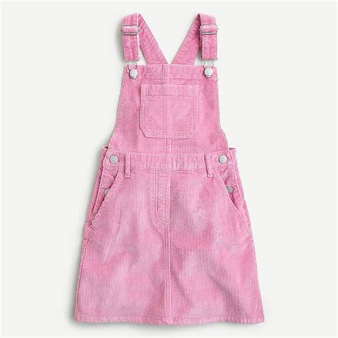 Jcrew Girls Corduroy Overall Dress For Girls