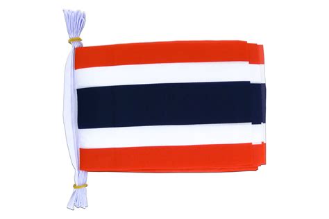 Thailand Flag Bunting 6x9 3 M Maxflags Royal Flags