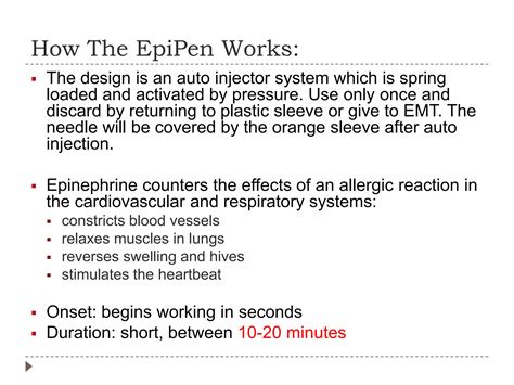 Anaphylaxis And Epipen Ppt