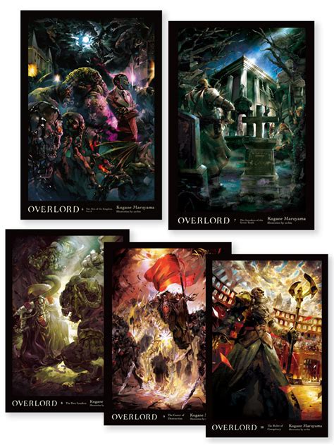 Overlord Novel 6 10 Bundle Crunchyroll Store