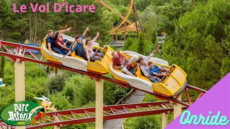Parc Astérix Le Vol Dicare Onride Sub Engned 2024 Youtube