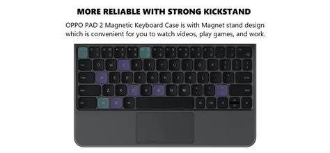 Official Original Oppo Pad 2 Smart Touch Keyboard Case