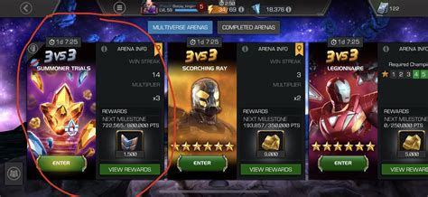 Arena Summoner Trials 7 7777 7 7 Kabam Wetin Dey Happen — Marvel