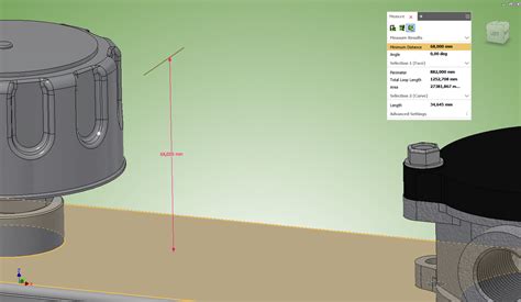 Solved Cant Measure Between Circular Edge And Sketch Line Autodesk Community