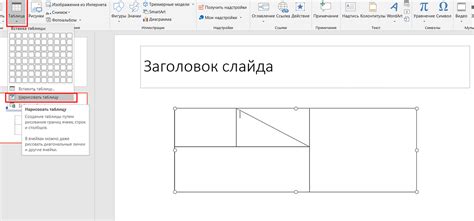 Как сделать таблицу в презентации Powerpoint простое руководство с