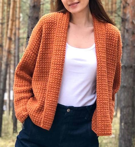 Короткий кардиган крючком Sweater Pattern Sweater Crochet Pattern