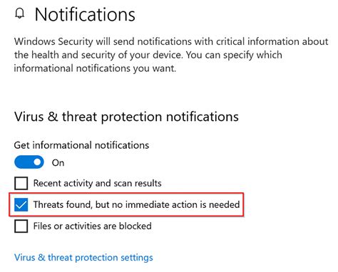 How To Stop Virus And Threat Protection Notifications Windows 10 Forums