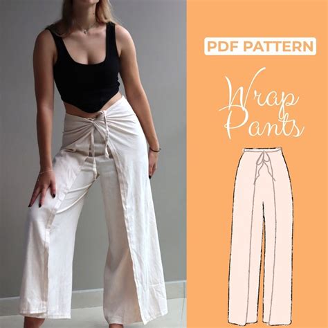 Palazzo Wrap Pants Sewing Pattern Unbelievable Comfy And Ea Inspire