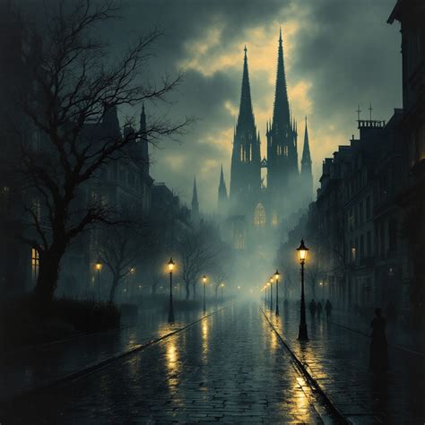 Free Gothic Paris Night Image Gothic Paris Cathedral Download At