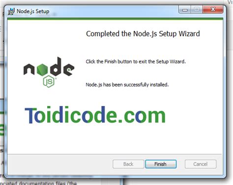 cài đặt nodejs và viết chương trình đầu tiên