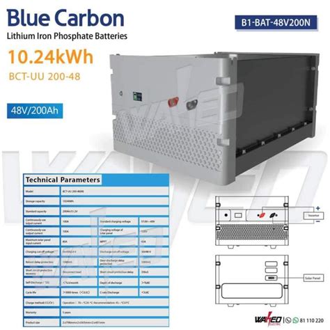 Blue Carbon Lifepo4 Battery 200ah 48v Lazada Ph