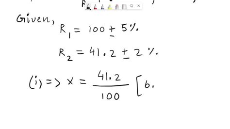 SOLVED In A Test For Fault To Earth By Murray Loop Test The Faulty Cable Has A Length Of 3 1