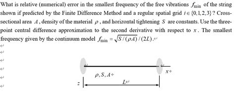 What Is Relative Numerical Error In The Smallest