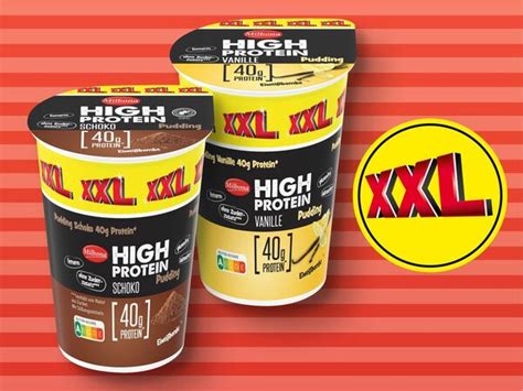 Milbona High Protein Pudding XXL, 400 g von Lidl ansehen!