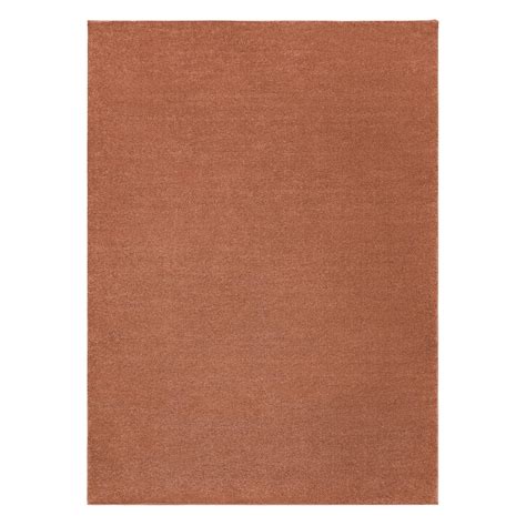 Tappeto SOFTY Un Colore Terracotta 60x100 Cm