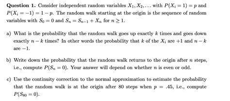 Solved Consider Independent Random Variables X1 X2 Chegg